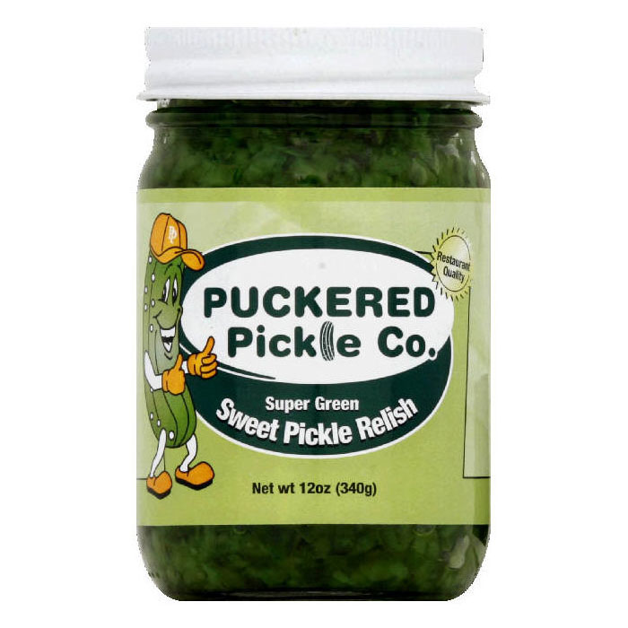 Super Green Sweet Pickle Relish (2 Pack) - Puckered Pickle Company